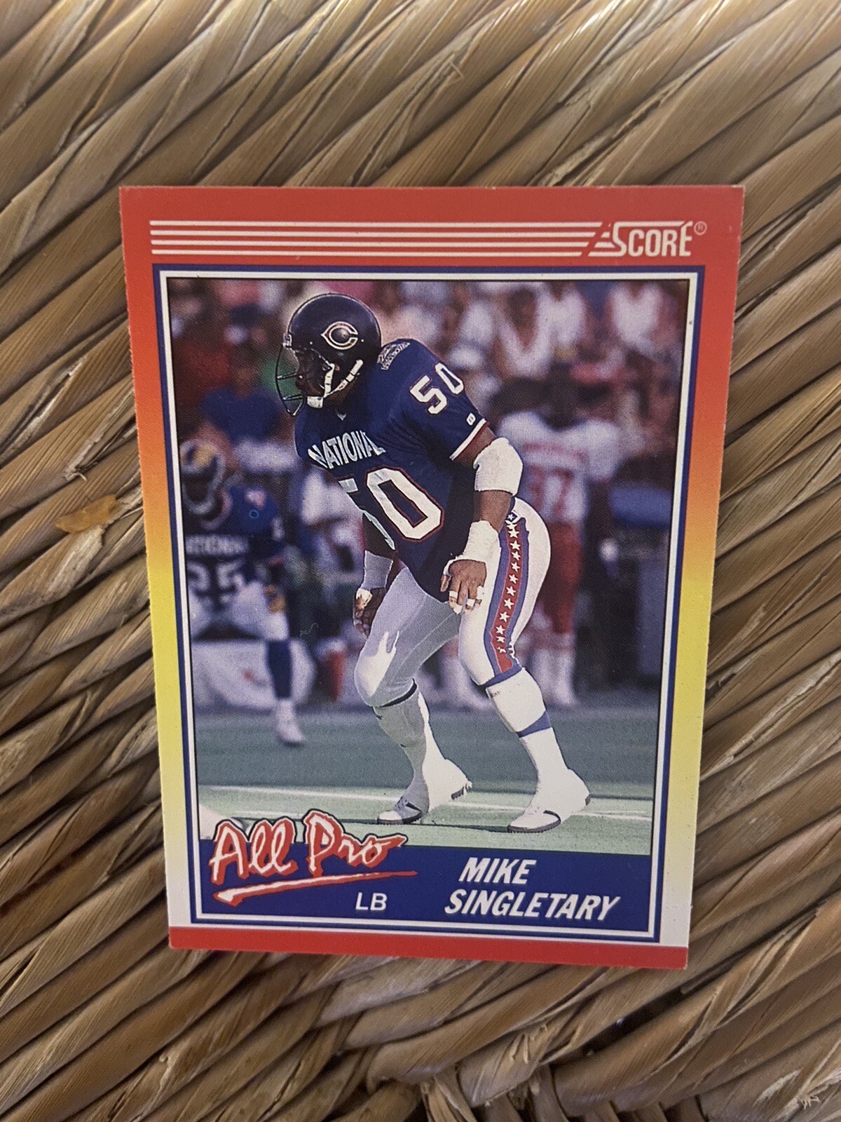 1990 Score Mike Singletary Chicago Bears #570 All Pro | eBay