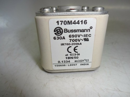 170M4416 Cooper Bussmann Square Body High Speed Fuse, 630A, 690V | eBay