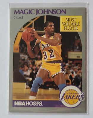 1990-91 NBA Hoops - #157 Magic Johnson Basketball Card | eBay