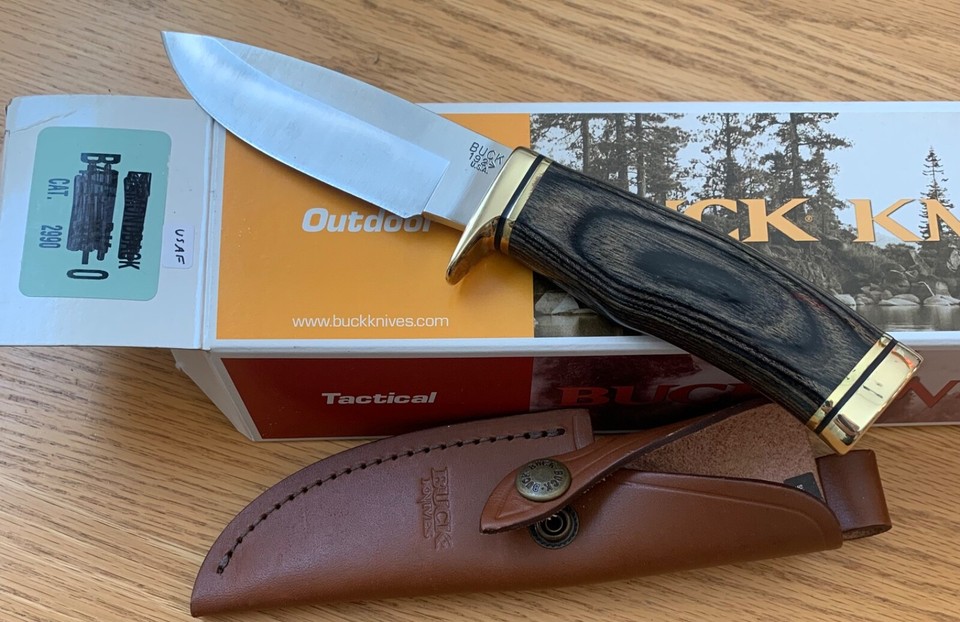 RARE BUCK 692 US AIR FORCE VANGUARD KNIFE NEVER USED IN BOX LT1 | eBay