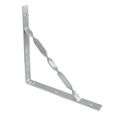 Carinya STAYED TWISTED BRACKET 400x350x30x4mm Heavy Duty, GALVANISED ...
