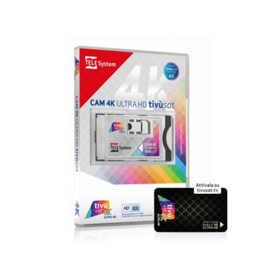 CAM TV SAT 4K CON CARD IN BLISTERN TIVU SAT TIVUSAT PER TV E DECODER 8051511391431 | eBay
