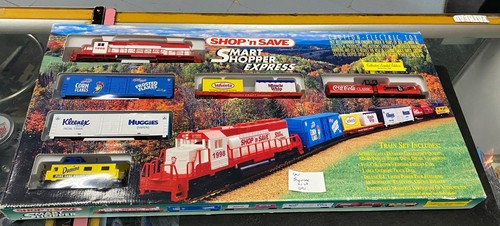 NIB Collectors Series HO Toy Train Set Shop n Save 1 of 1998 New in Box ...