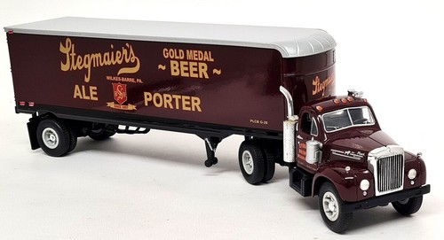1ST Gear 1/34 Mack Model B-61 1960 Stegmaier Brewery Tractor Trailer ...