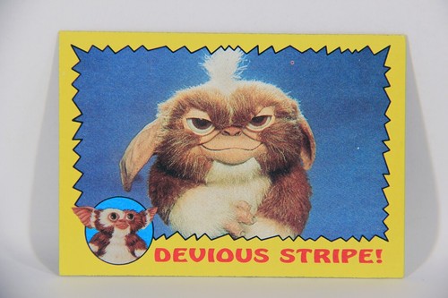 Gremlins 1984 Trading Card #23 Devious Stripe ENG Topps L016449 | eBay