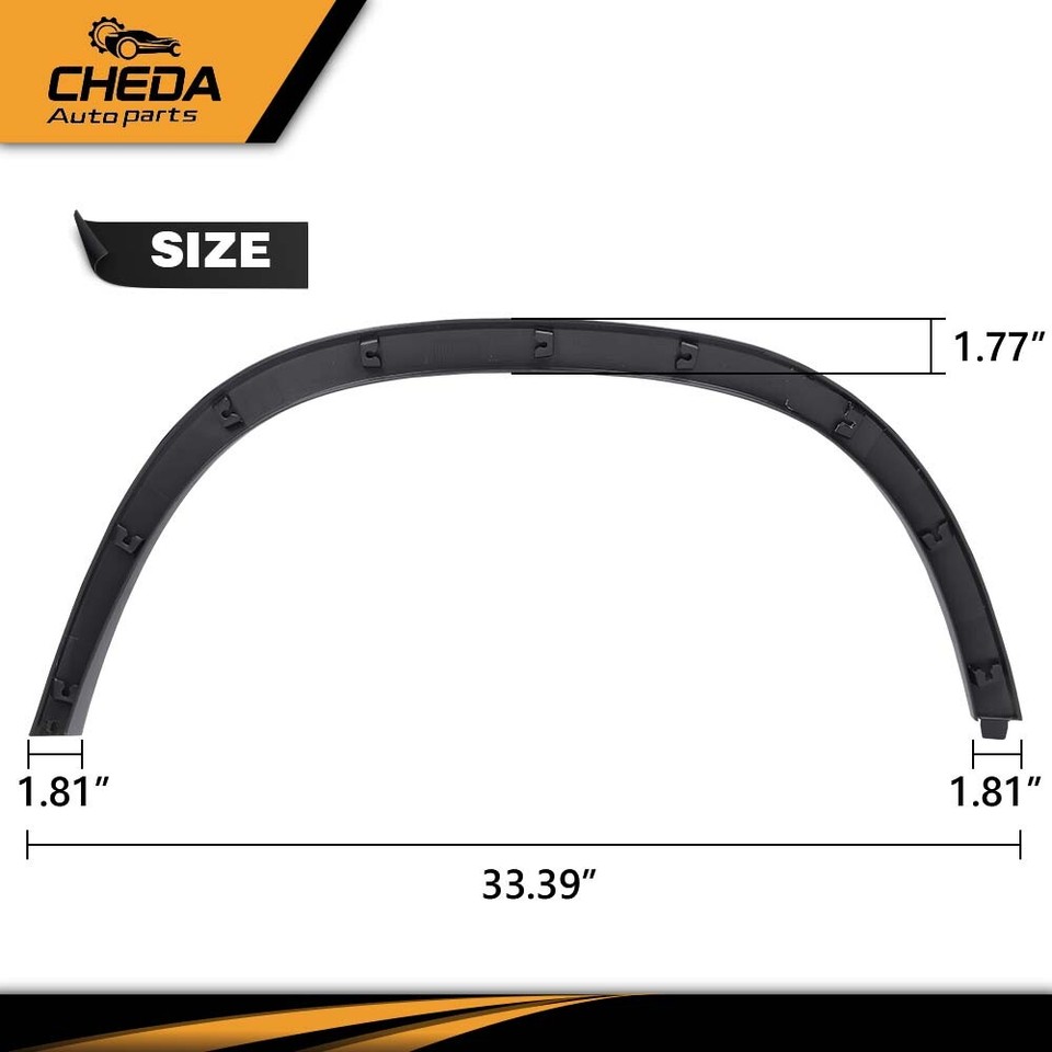 Front Wheel Housing Molding Trim Driver Left Side LH Fit For 2017-22 ...