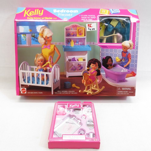 Kelly Baby Sister of Barbie Bedroom Playset #67716-91 Feeding Set ...