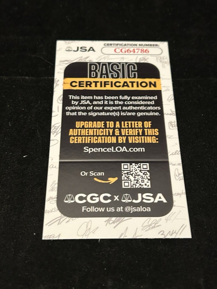 Waylon Mercy Signed 8x10 Photo JSA COA WWE WWF WCW Dan Spivey Autograph ...