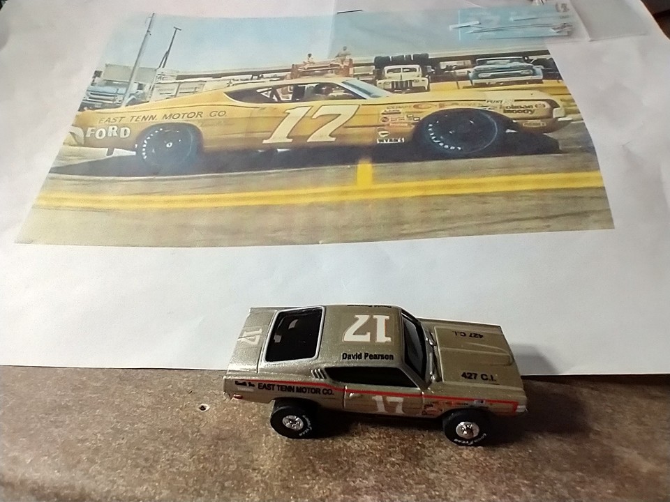 Custom Auto World Thunder Jet Ford Torino Cobra David Pearson #17 Ultra ...