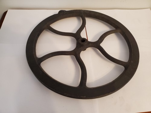 Antique Singer Treadle Sewing Machine Base Cast Iron Fly Wheel 12 3/8 ...