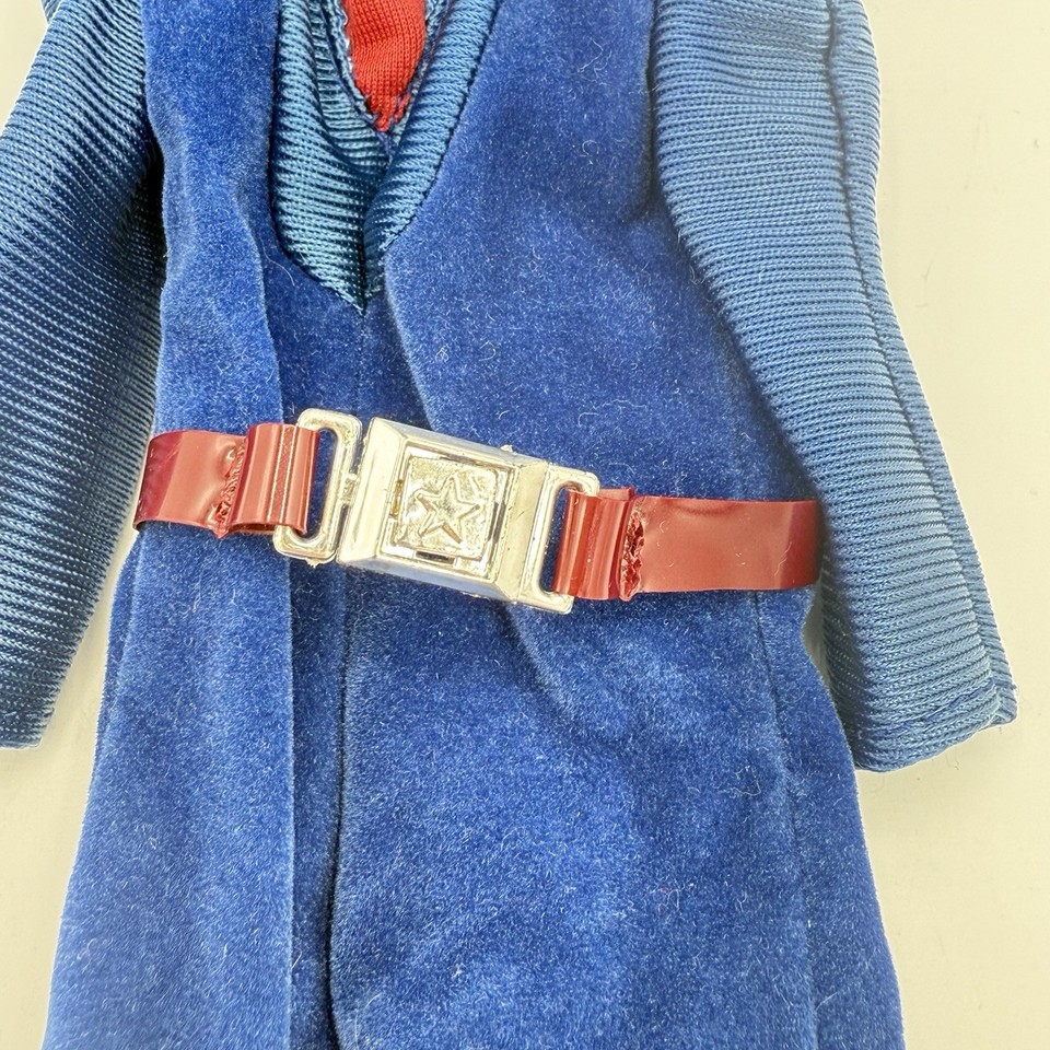 Vintage Barbie Ken Doll Superstar Blue Jumpsuit with Belt #2211 | eBay