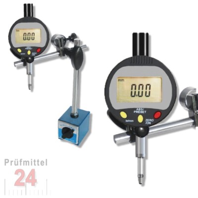 Magnet Messstativ Magnetstativ mit Meßuhr Messuhr 12,5 / 0,01 Digital ...
