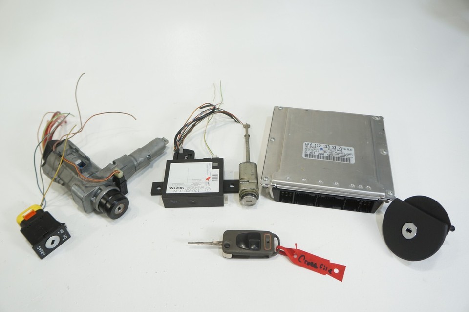 2004-2008 chrysler crossfire ecu ecm immobilizer key set automatic ...