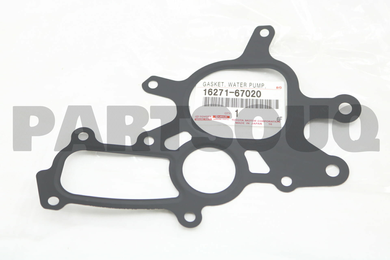 1627167020 Genuine Toyota GASKET, WATER PUMP 16271-67020 | eBay