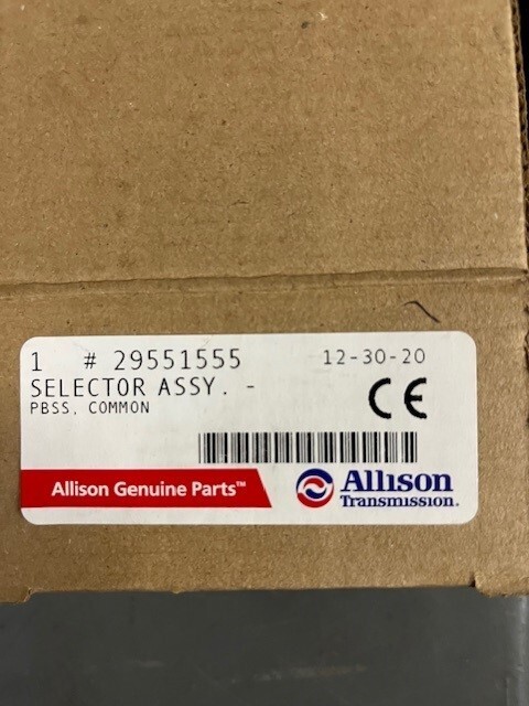 Allison 29546171 Transmission Shift Shifter Pad Selector 29551555 ...
