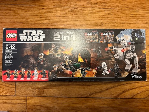 LEGO 66555 Star Wars Super Pack 2-in-1 RETIRED Sealed | eBay