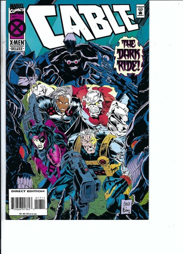 Cable #17 Dark Riders X-Men Domino Caliban Foxbat (Nov 1994 Marvel ...