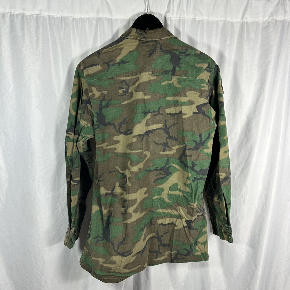 Post Vietnam War 1977 ERDL Camo Patched Special Forces Tropical Jacket ...