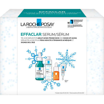 La Roche-Posay Effaclar Ultra Concentrated Serum Kit Acne Prone Skin ...