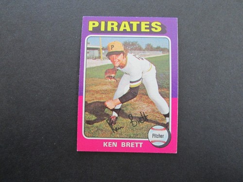 1975 Topps Baseball Set Break Card #250 Ken Brett | eBay