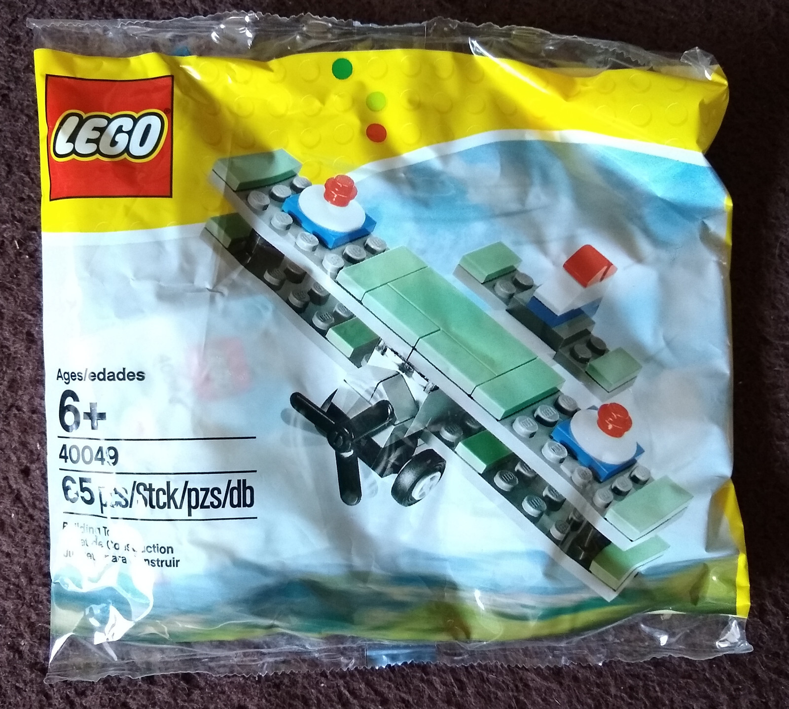 NEW LEGO® Mini Sopworth Camel Biplane Set #40049 Sealed NIB OOP ...