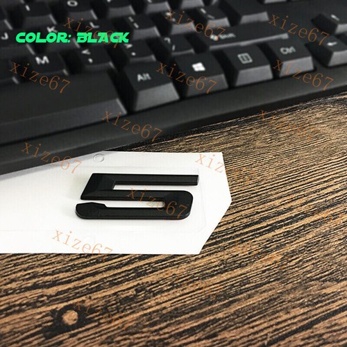 Matte Black for 3 Series 320 Li Number Trunk Letters Emblem Badge ...