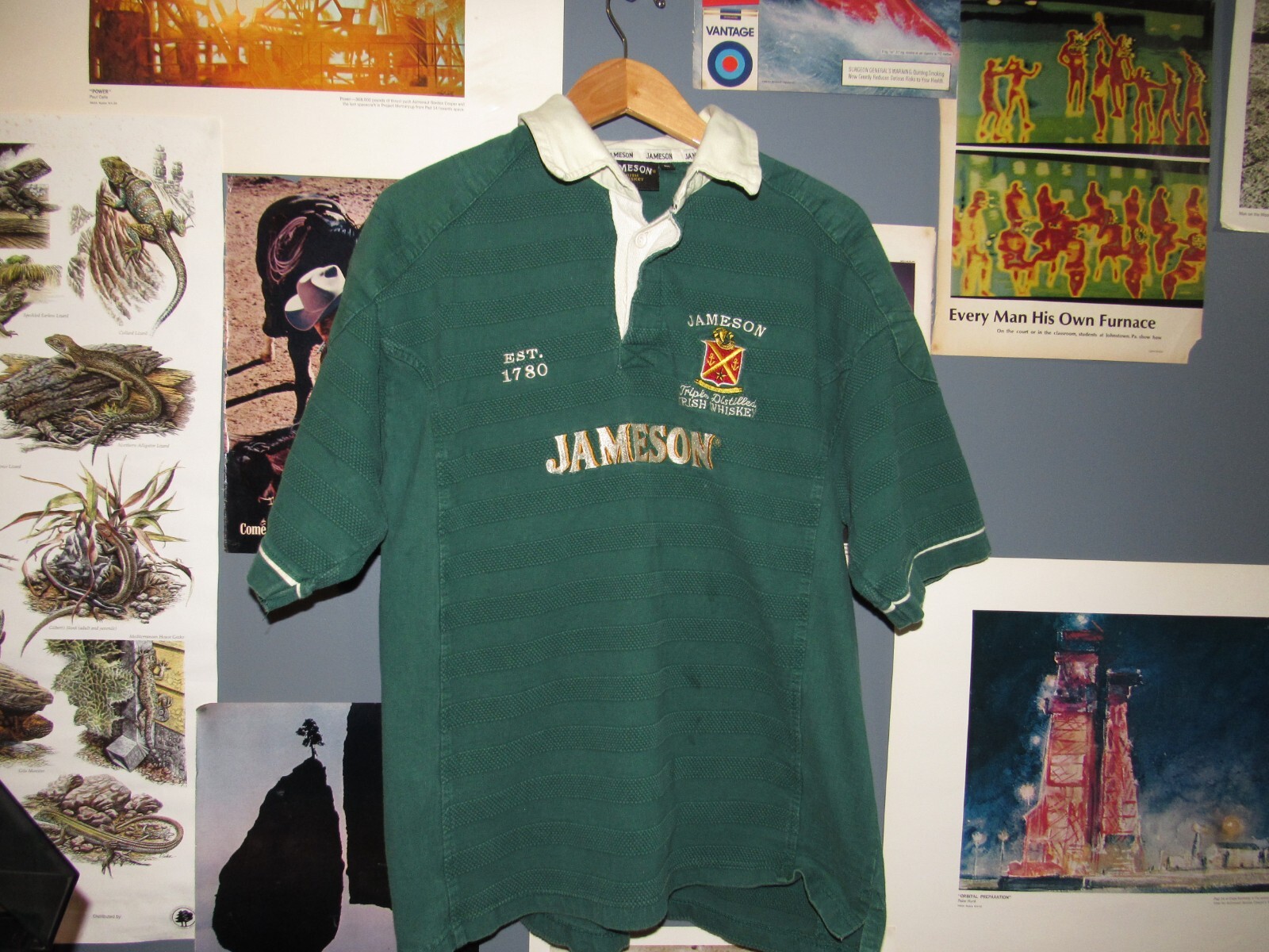 Jameson Irish Whiskey Rugby Polo Medium - Gem