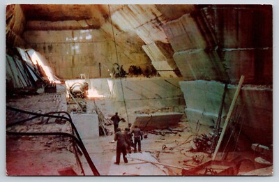 View of Marble Quarry in West Rutland, VT. Postcard LC04-0327 | eBay