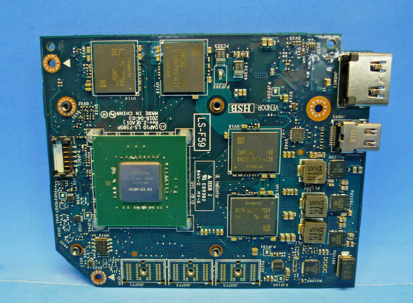 Dell Precision 7530 Quadro P1000 4GB Video Graphics Card N18P-Q1-A1 ...
