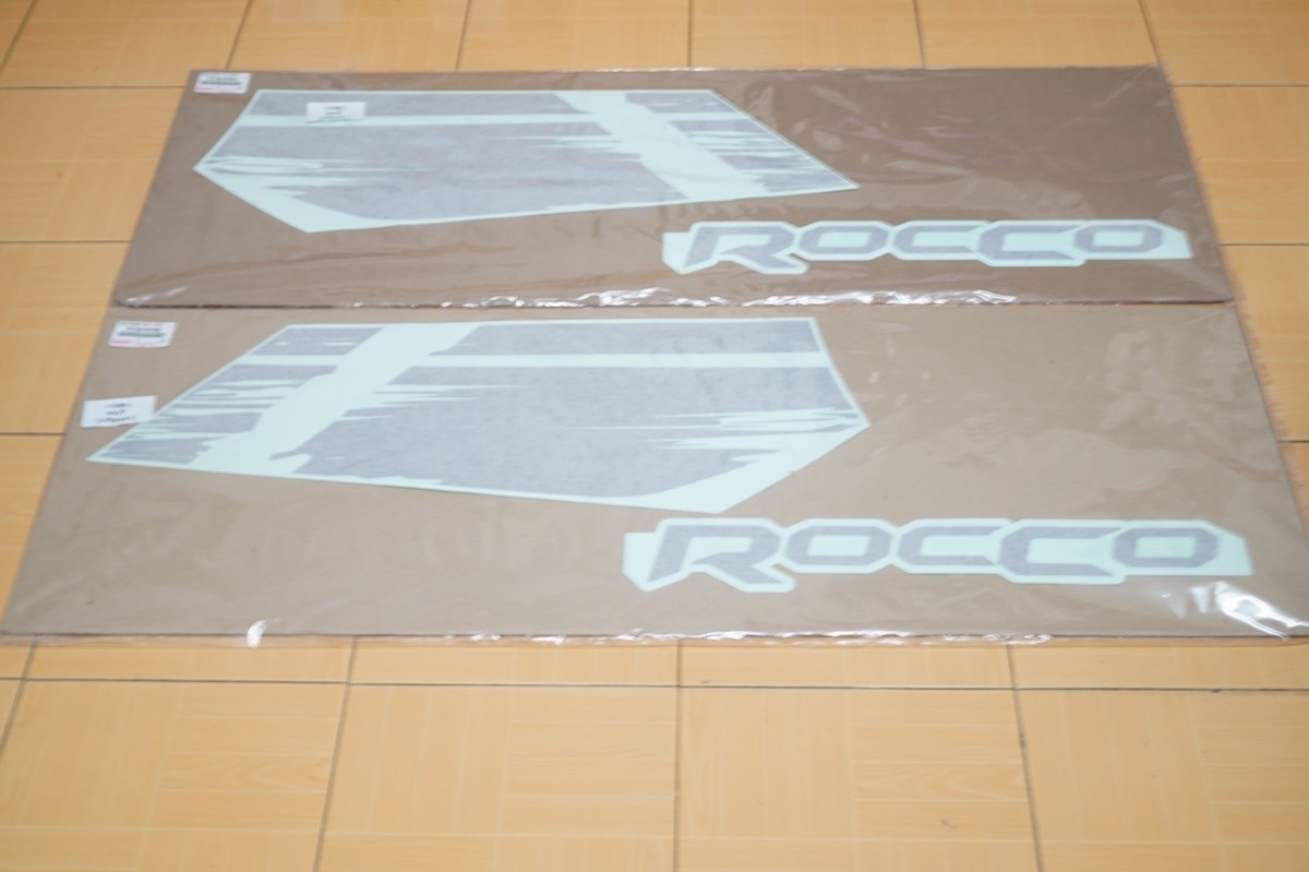 TOYOTA HILUX REVO ROCCO SERIES 2018 BODY DECAL DARK STICKER SET LH+ RH ...