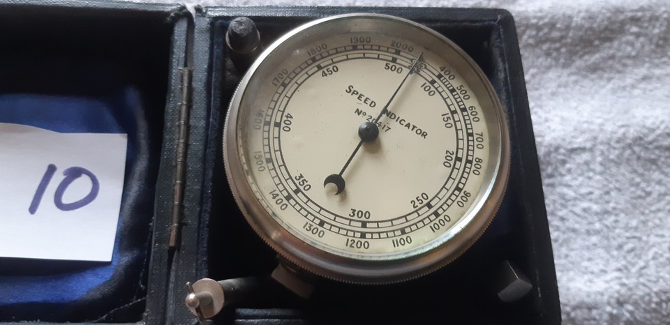 Elliott Speed Indicator Hand Tachometer Rev Counter for Stationary ...