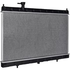 For 2014 15-2019 Nissan Rogue Aluminum Radiator & AC Condenser Cooling ...
