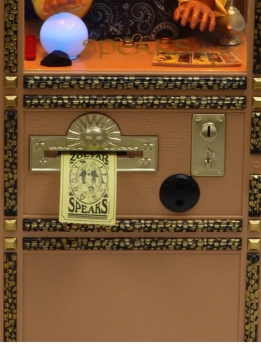 ZOLTAR NEW WAVE FORTUNE TELLING MACHINE 1/6 SCALE NEW SEALED IN BOX ...