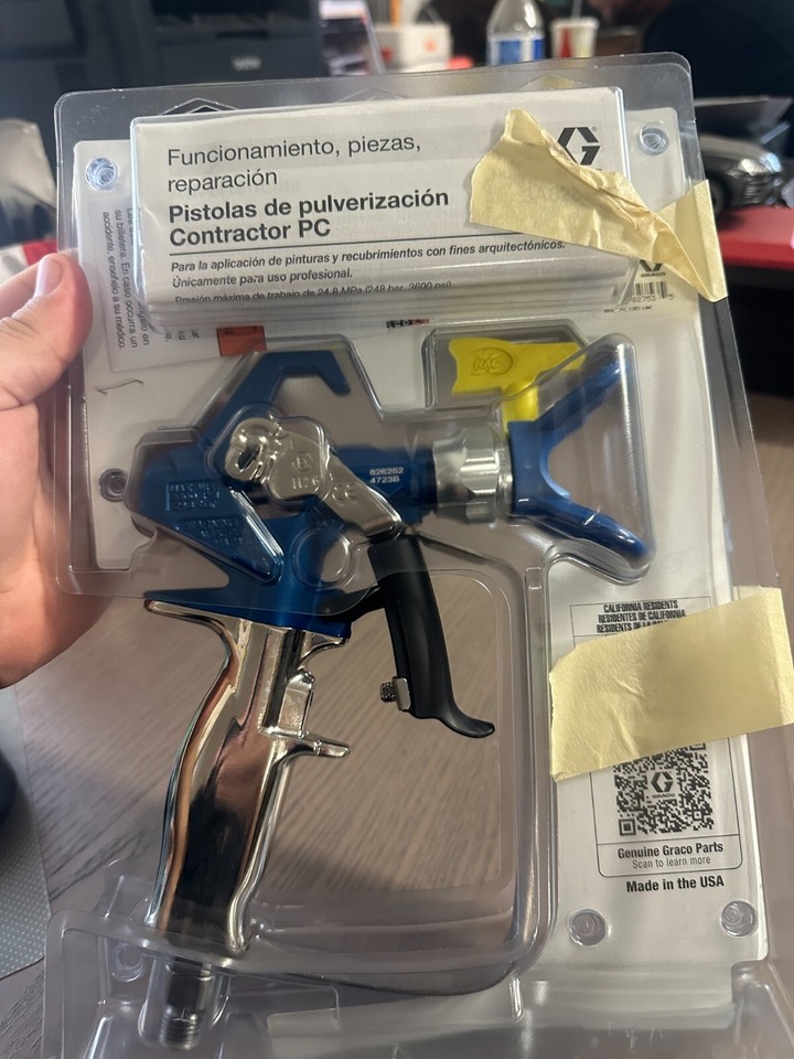 Graco Contractor PC Spray Gun (826252) NEW, OPEN BOX | eBay