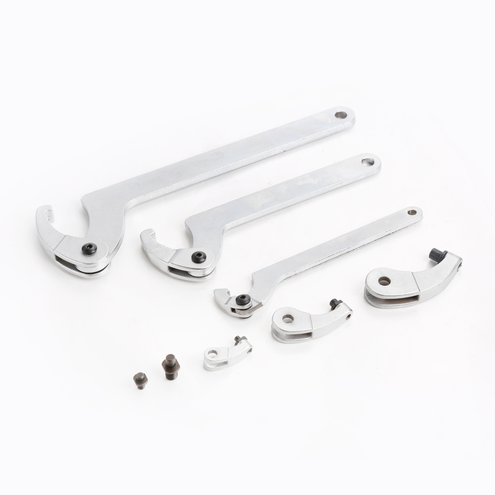 Adjustable Hook And Pin Wrench Tools Set With C Spanner Tool Kit 35 ...