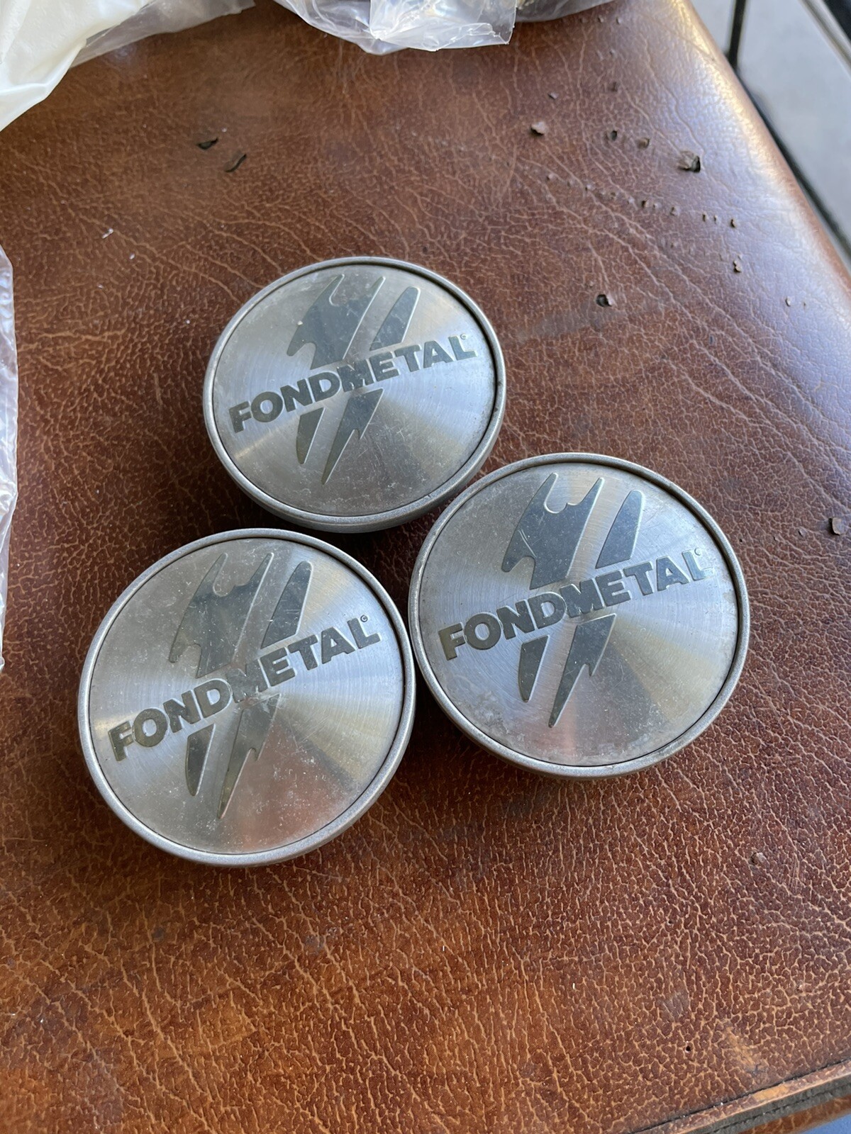 Fondmetal Wheels Silver Custom Wheel Center Caps Set of 2 # C005 | eBay