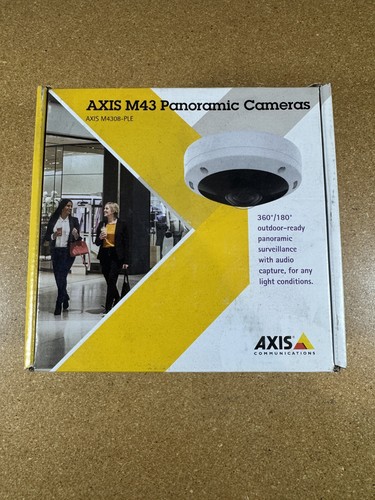 AXIS M4308-PLE Panoramic Camera 12 MP Outdoor-ready Dome w/ Audio - ms | eBay