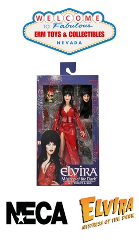 NECA: Elvira Mistress of the Dark - Elvira Red, Fright, and Boo 8 ...