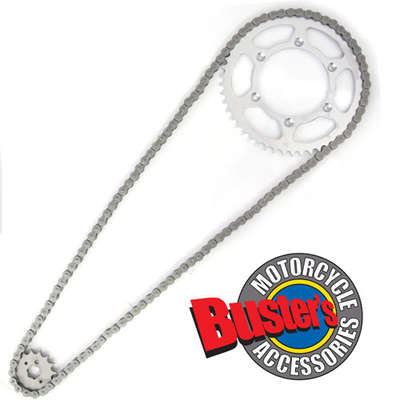 X-Ring Chain and Sprocket Kit / Set for Suzuki GSF 600 Bandit Faired ...