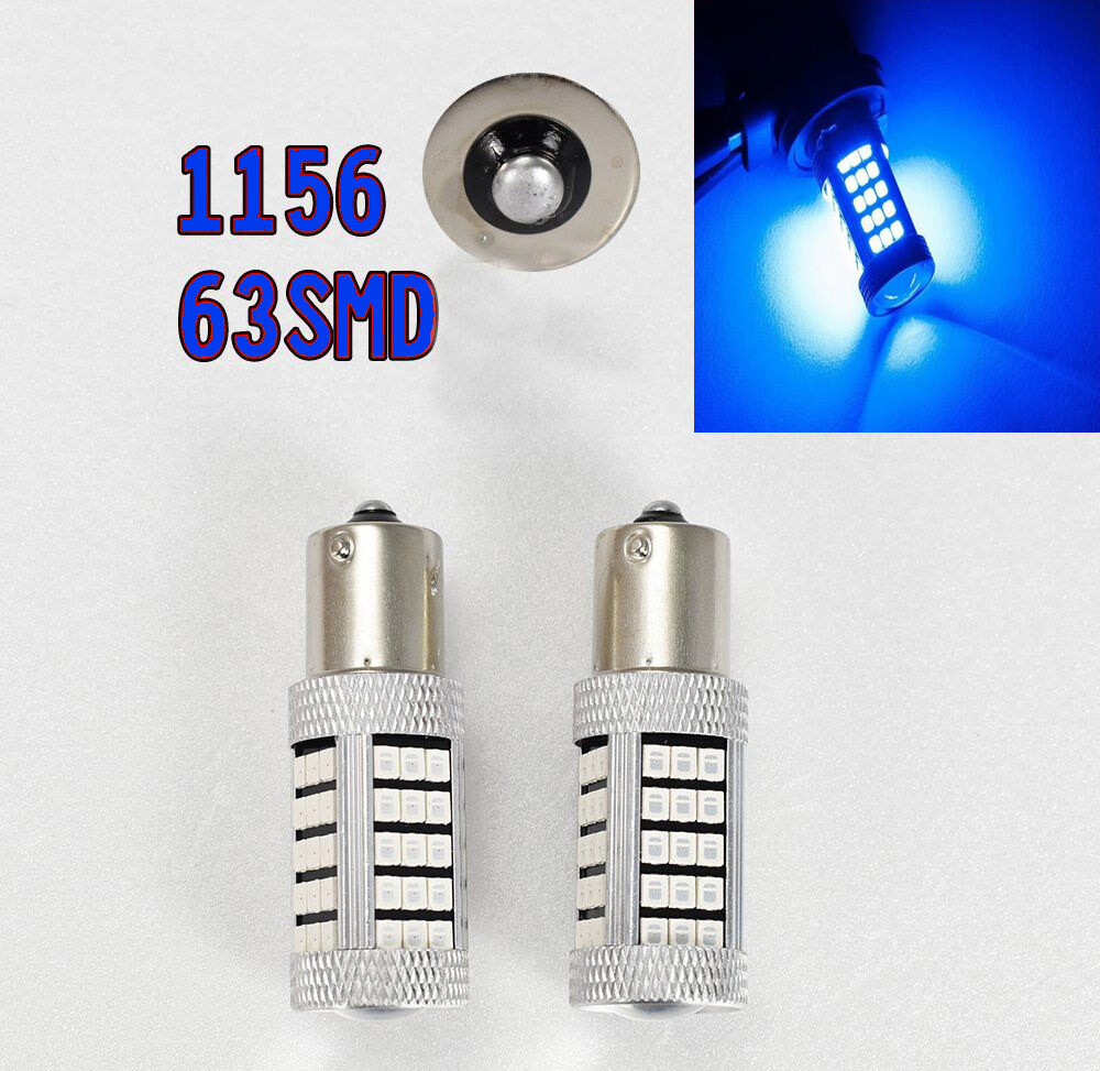 1156 P21W 3497 7506 63 LED Projector blue Bulb Backup Reverse K1 B K | eBay