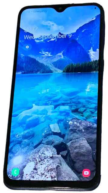 Samsung Galaxy M20 SM-M205F - 64GB - Charcoal Black (Ohne Simlock ...