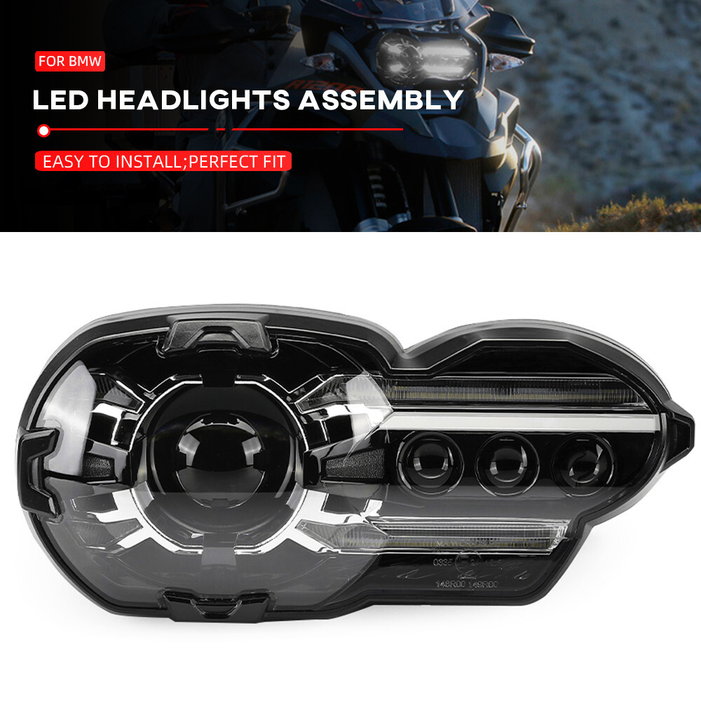LED Headlight Headlamp Assembly For BMW K1200R 2005-2008 K1300R 2009 ...