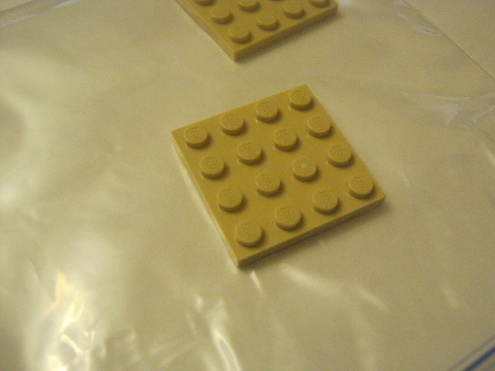 Lego Lot Of 2 Tan 4x4 Plates, 3031 (028-109) | eBay