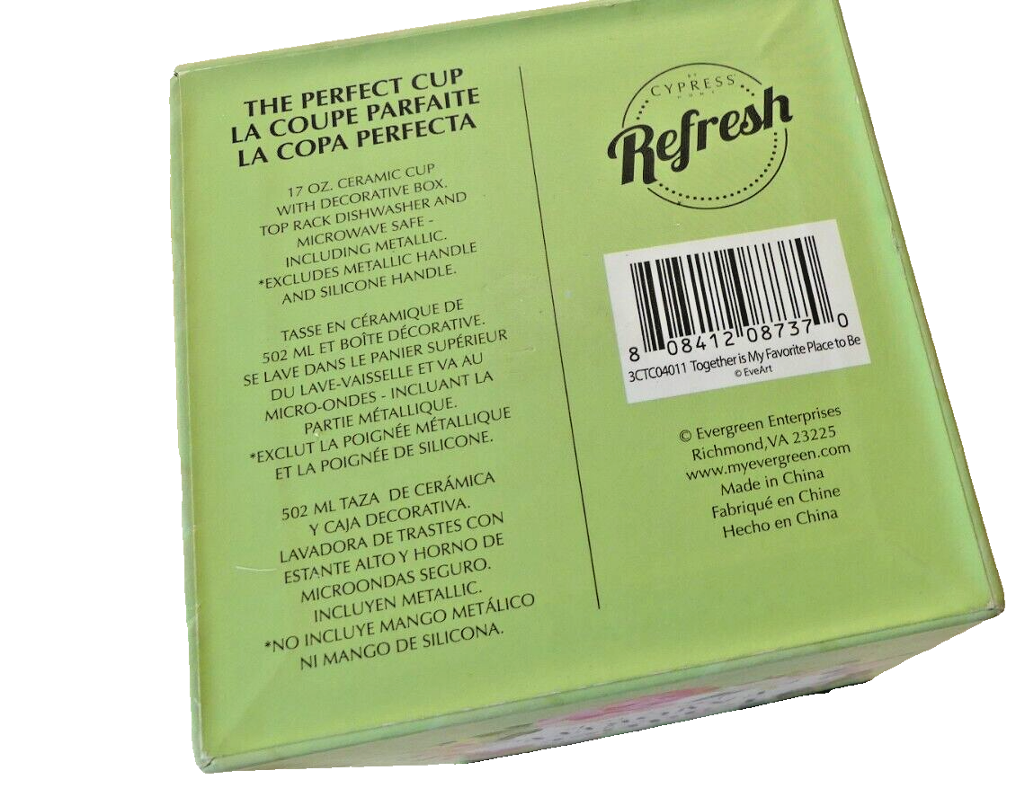 Cypress Refresh Ceramic Travel Mug Cup & Lid Together is My Favorite ...