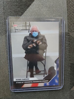 2021 Topps Now Bernie Sanders Inauguration Day Card #21 | eBay
