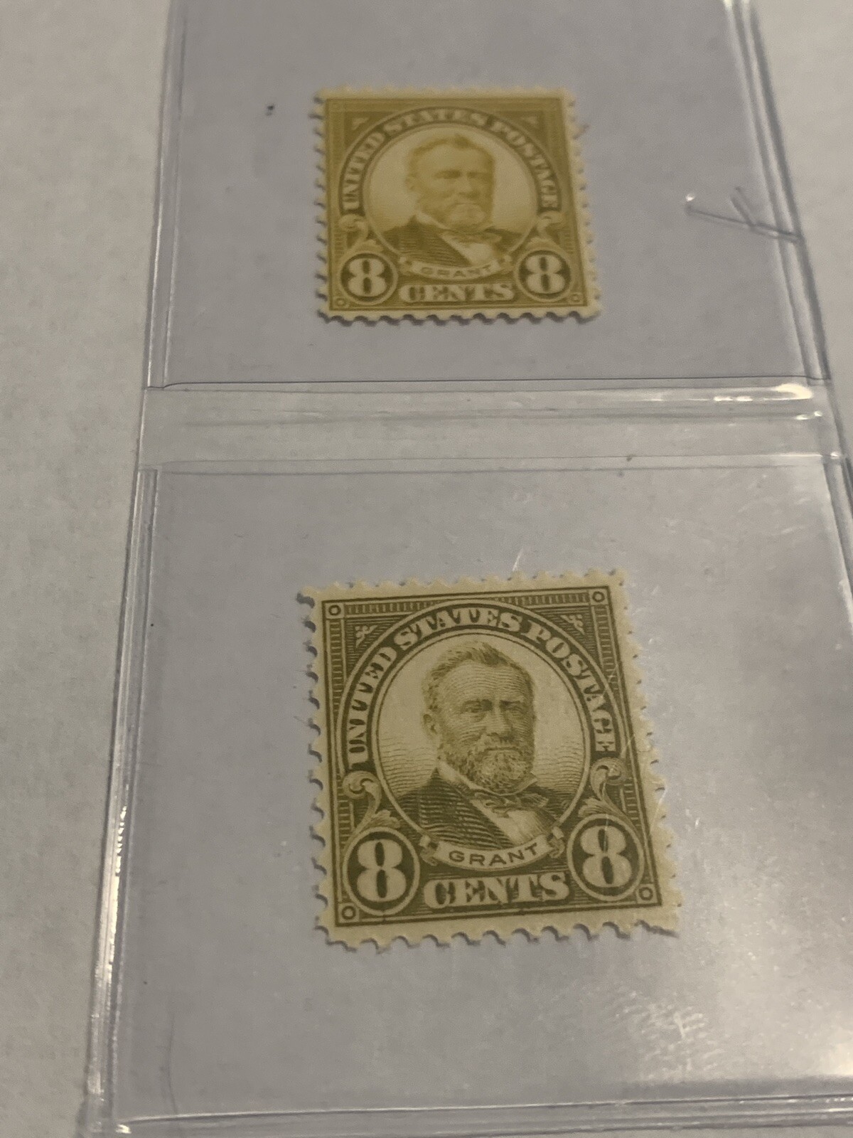 TWO Grant 8 Cent Stamps, United States postage Unused | eBay