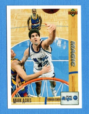1991-92 Upper Deck #201 Mark Acres Orlando Magic | eBay