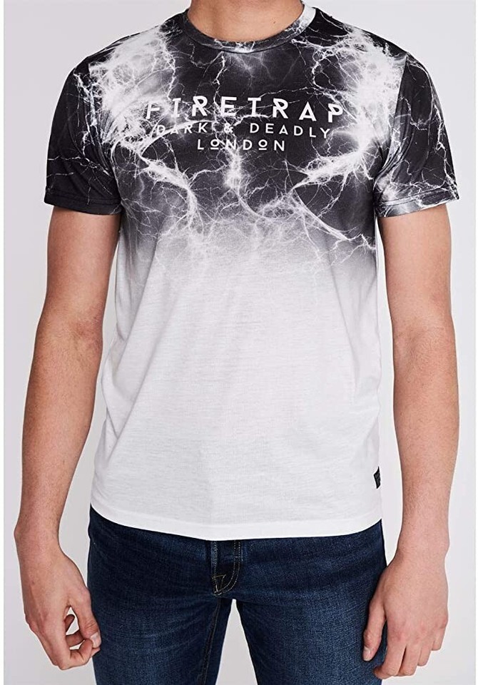 Firetrap Men's Sub Tee T-Shirt 3XL New Dark & Deadly London | eBay UK