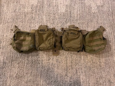 OLDGEN SOF SO Tech Chest Rig LBE Khaki Molle Military LBT Eagle CAG NSW ...