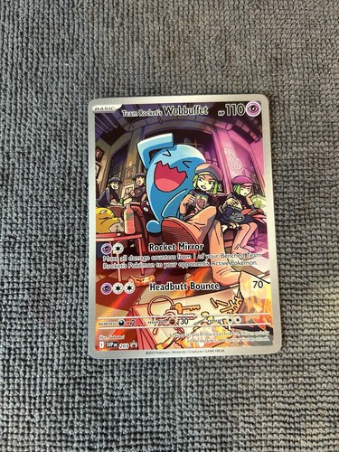 Pokémon TCG Destined Rivals Team Rockets Wobbuffet SVP203 Pokemon ...